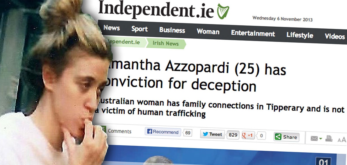 Con artist Samantha Azzopardi jailed over NSW police wild goose chase