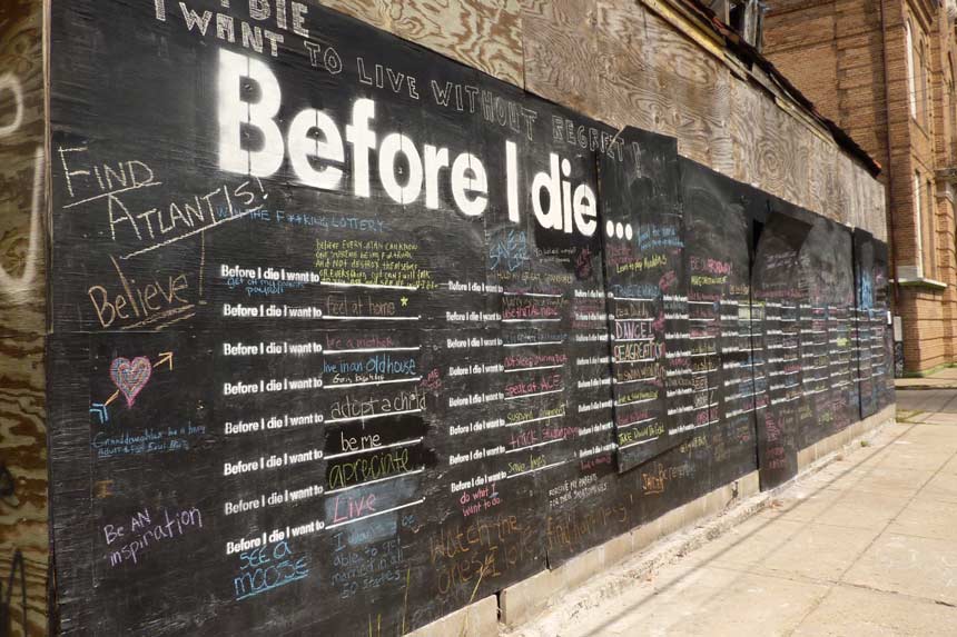 Before I die I want to ... well? What's your wish? | The New Daily