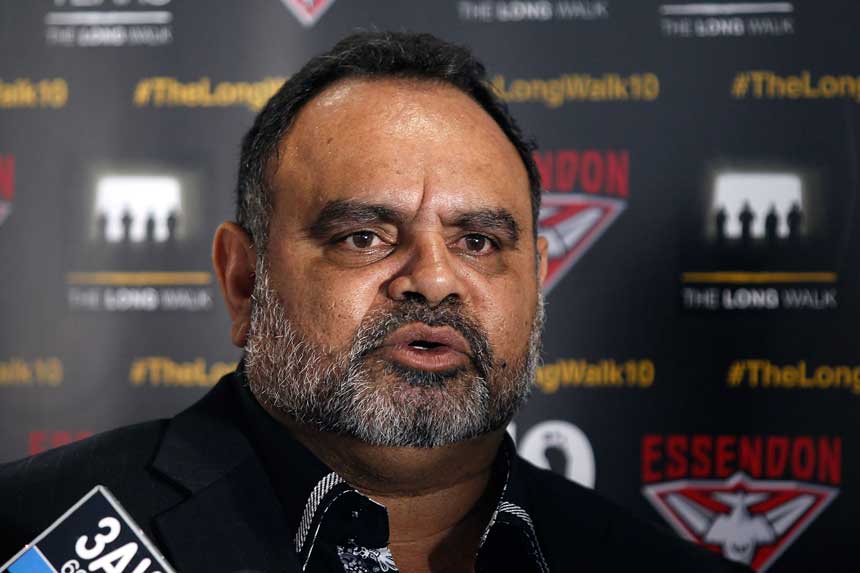 AFL champ Michael Long's 'Yes' case roadshow