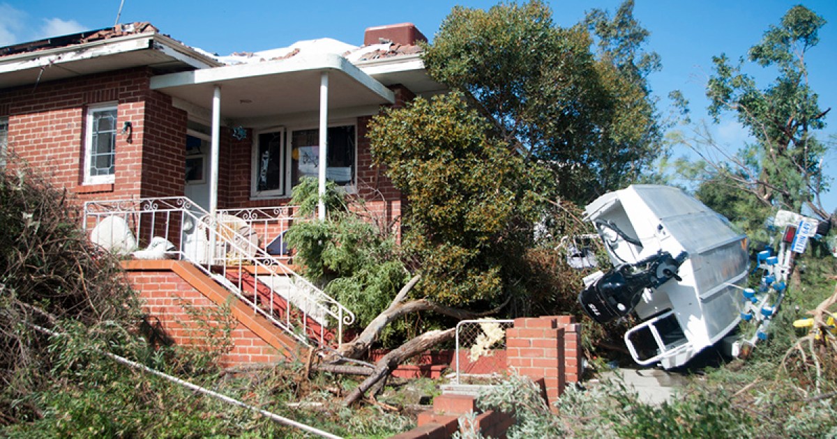 Tornado hits southern Perth | The New Daily