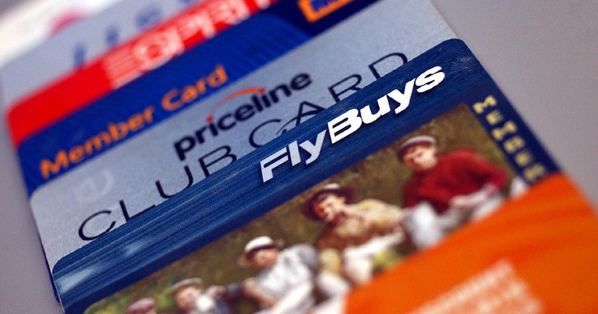 Supermarket loyalty cards