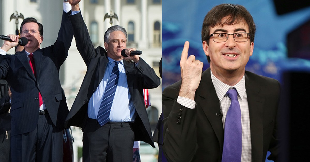 Stewart v Colbert v Oliver: who is the best? | The New Daily