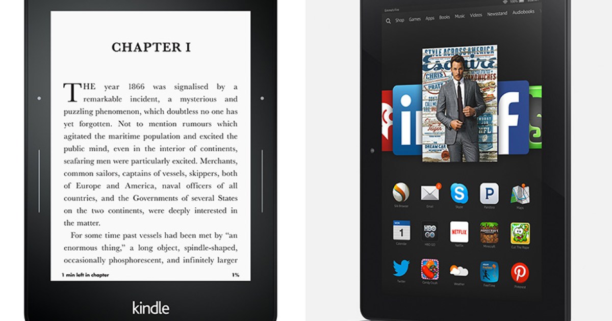 Amazon debuts several new e-readers | The New Daily