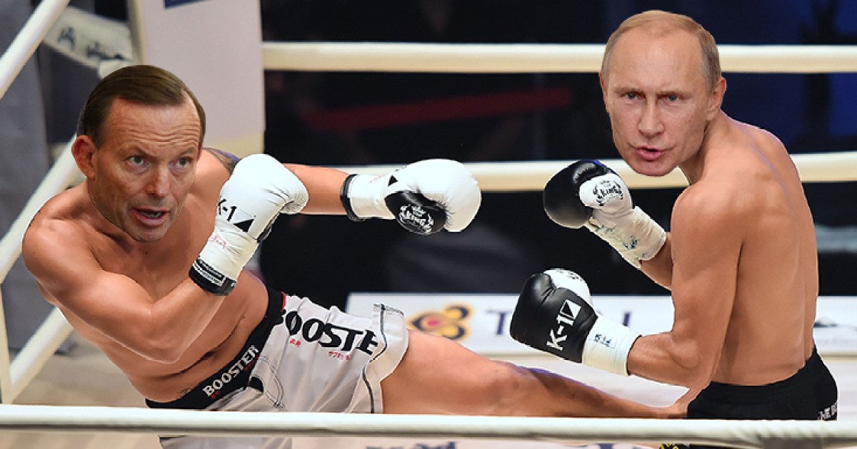 Ready to rumble: Tony Abbott vs Vladimir Putin | The New Daily