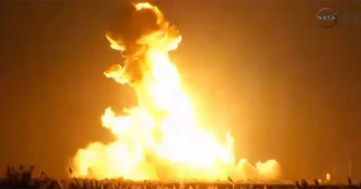 NASA rocket Antares explodes at launch: VIDEO | The New Daily