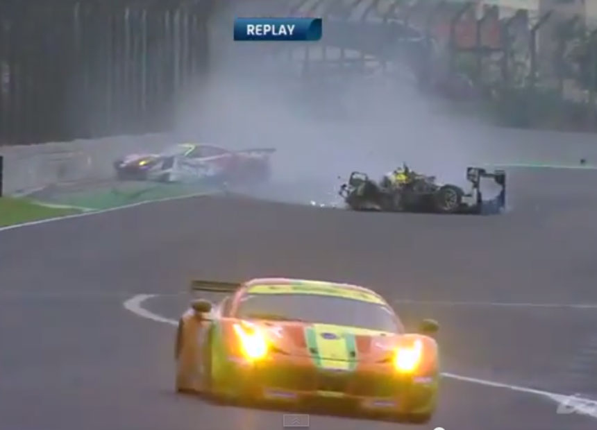 Mark Webber survives horror crash in Brazil | The New Daily