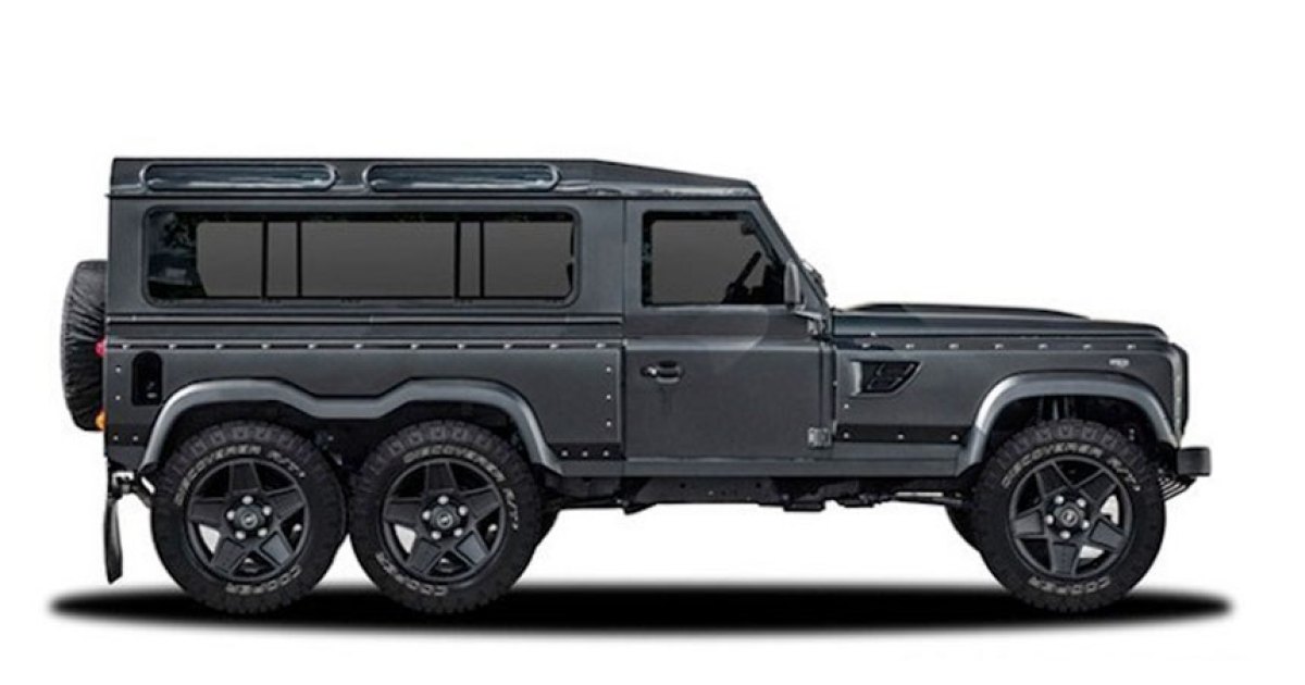 Project Flying Huntsman: a six-wheeled Land Rover is coming
