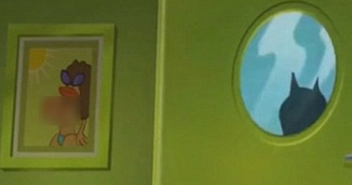 Oggy and the cockroaches in trouble for topless woman