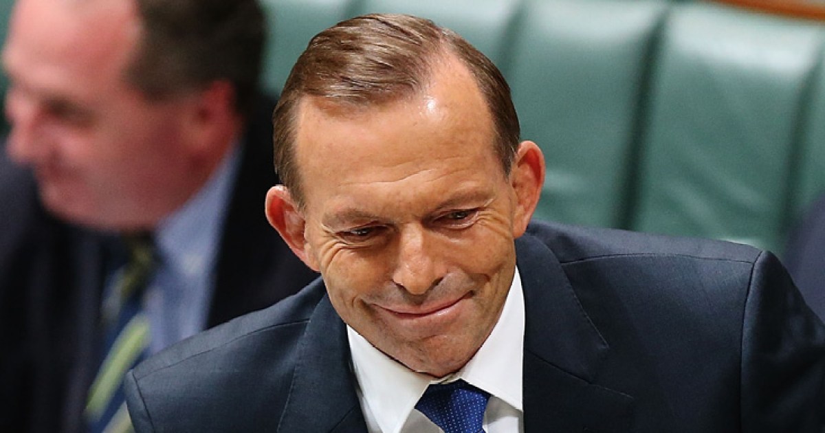 Tony Abbott's newest three-word slogan | The New Daily