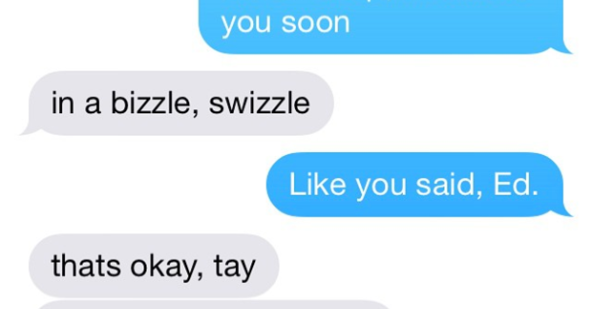 Taylor Swift reveals text messages to Ed Sheeran | The New Daily