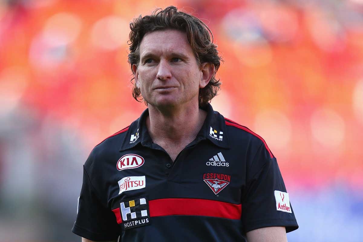 Essendon offer James Hird support after health scare