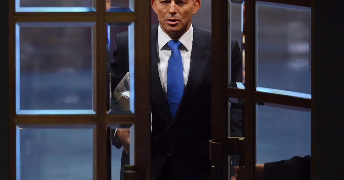 Abbott being led by Baird, Europe on refugee crisis | The New Daily