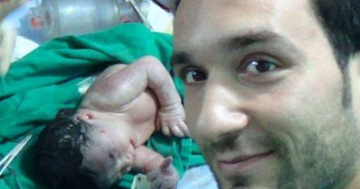 Miracle birth: shrapnel removed from baby | The New Daily