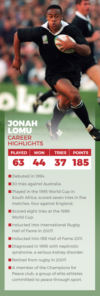 The enduring legacy of All Blacks legend Jonah Lomu | The New Daily