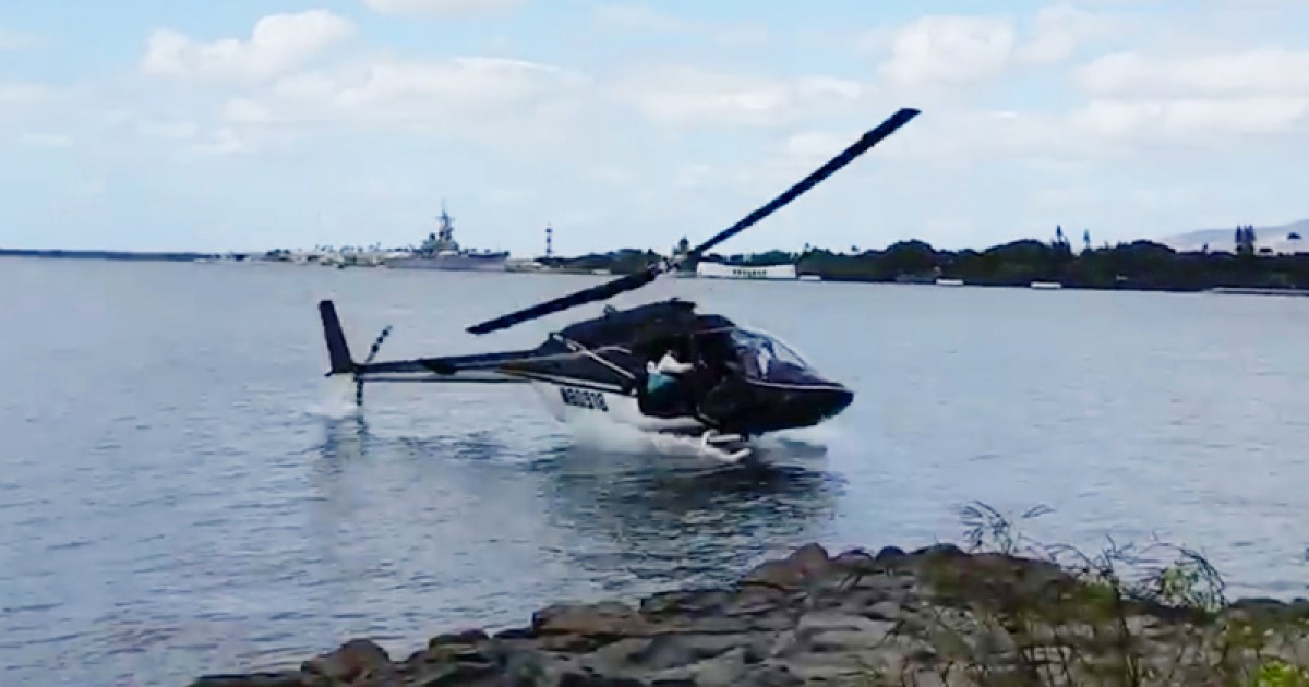 'I'm going down': dramatic chopper crash | The New Daily