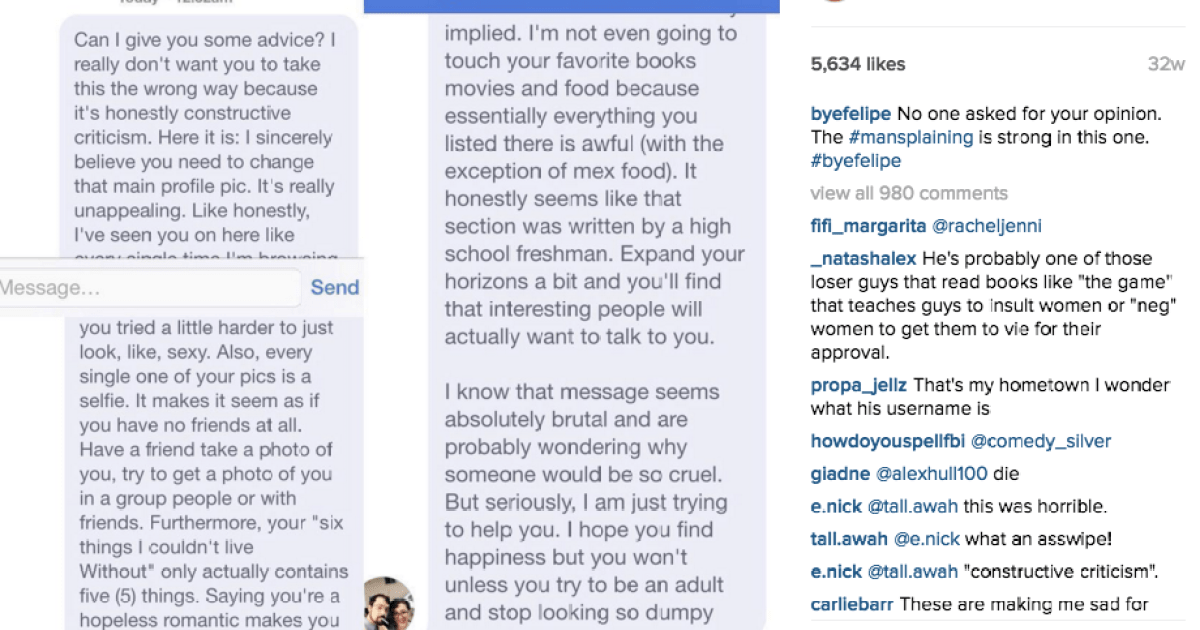 'Bye Felipe' reveals the worst in male behaviour | The New Daily