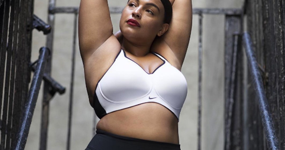 Nike plus sized model photo delights millions of women