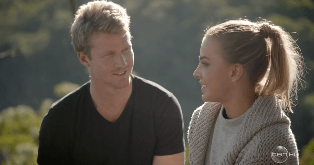 The Bachelor's Olena asks Richie the hard questions