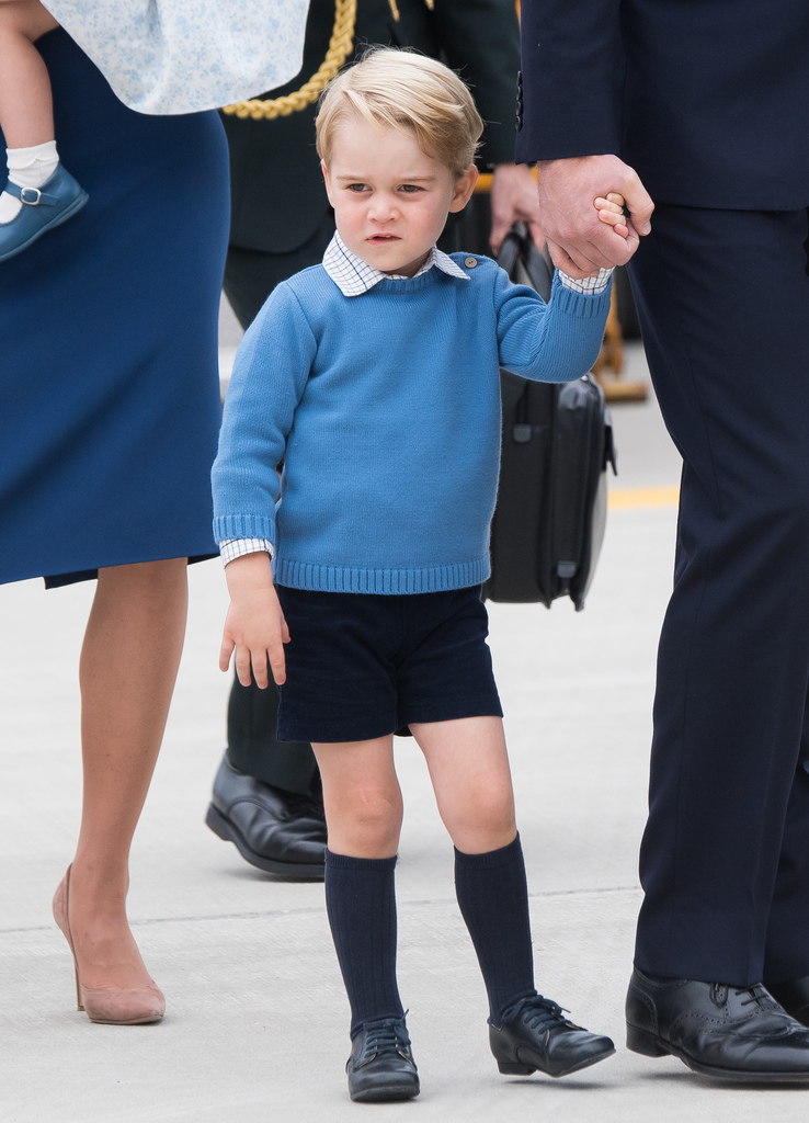 Prince George is ready to start school