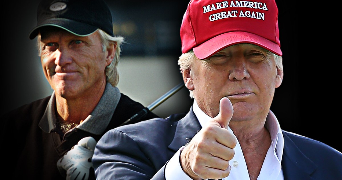 Inside Greg Norman's special friendship with Donald Trump