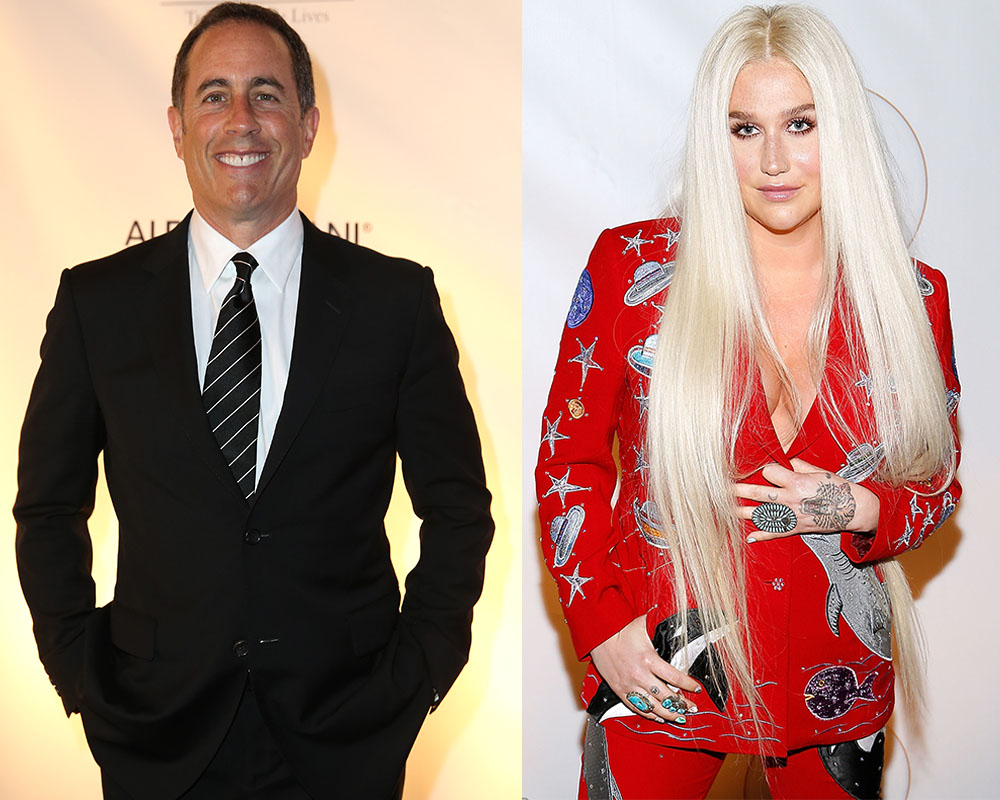 'I don't know who that was': Jerry Seinfeld snubs Kesha