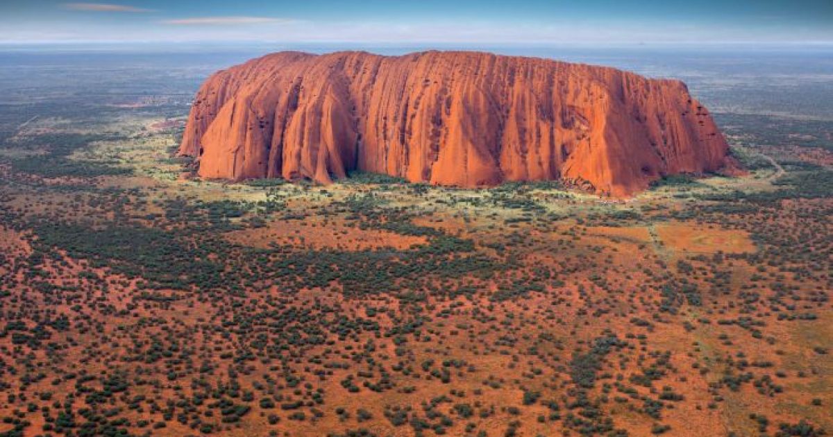 How Uluru formed over millions of years