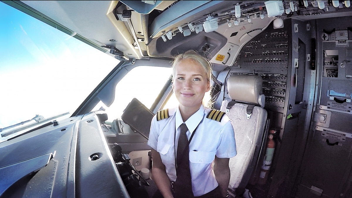 Maria Fagerström, the young Swedish pilot making her mark