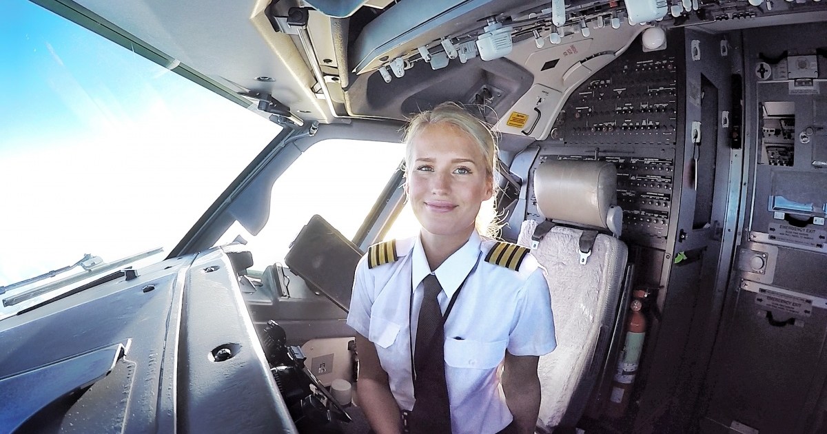 Maria Fagerström, the young Swedish pilot making her mark