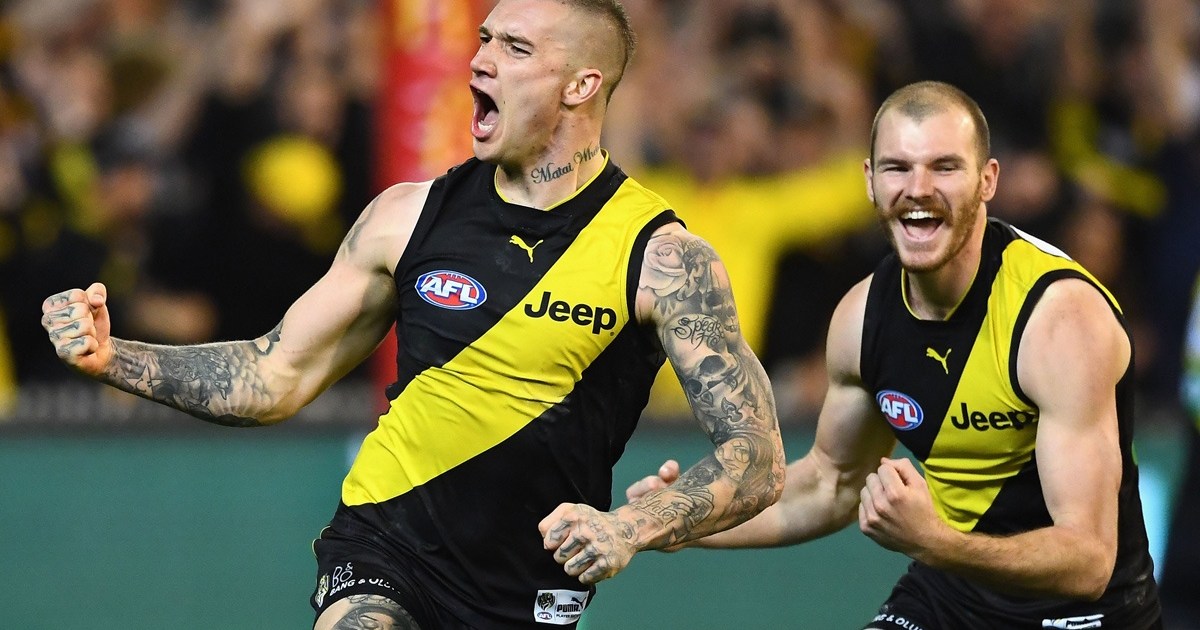 Dustin Martin: The little blue book that inspired a Brownlow win