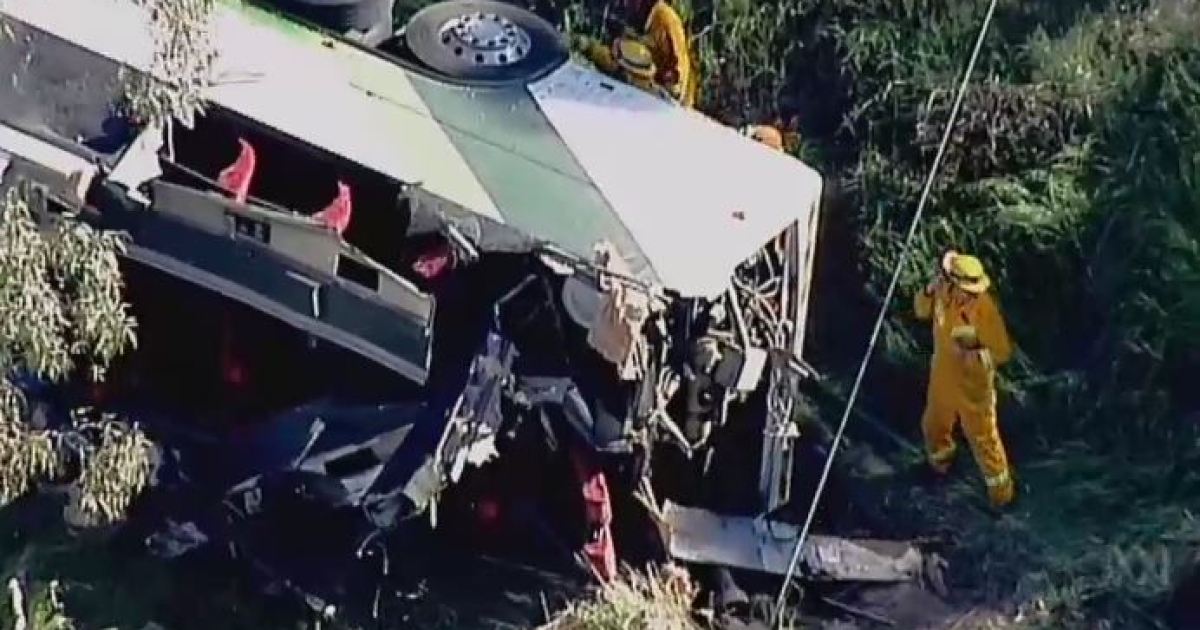 Passenger dies, many injured in Victoria bus crash