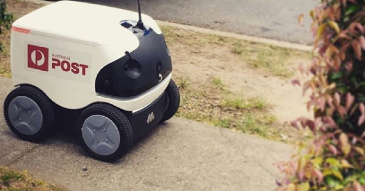 Australia Post trials 'good-for-nothing' delivery robot
