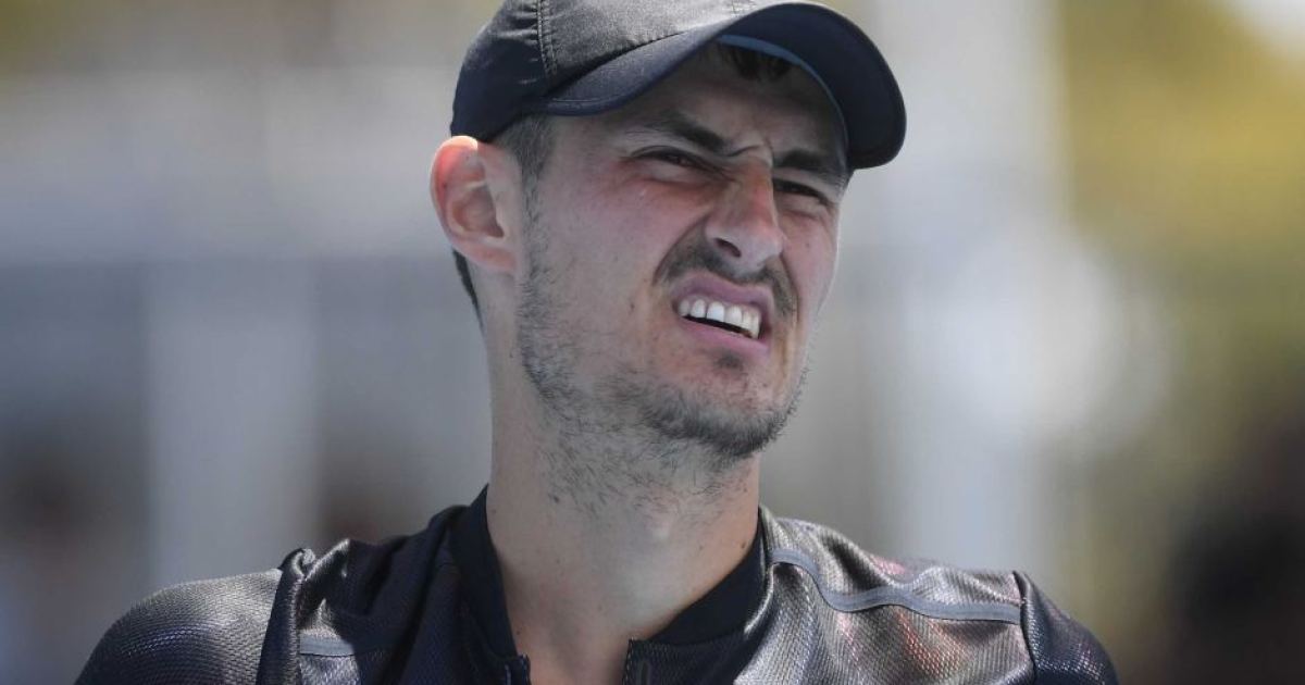 Australian Open: Tomic slammed for 'counting his millions'