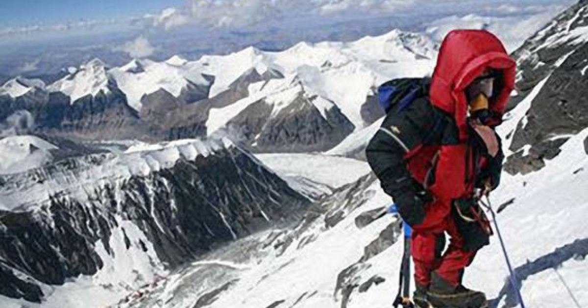 Uphill all the way, but SA climber's 'seven-seven' is world first