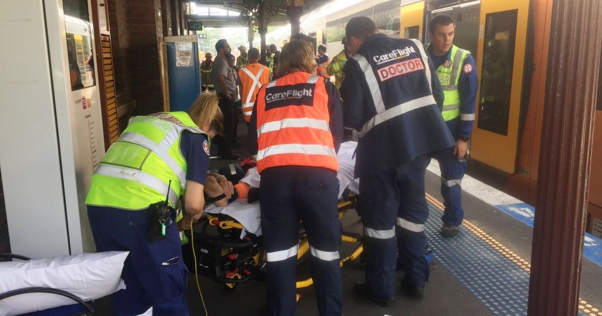 Sydney train crash: 16 injured at Richmond Station