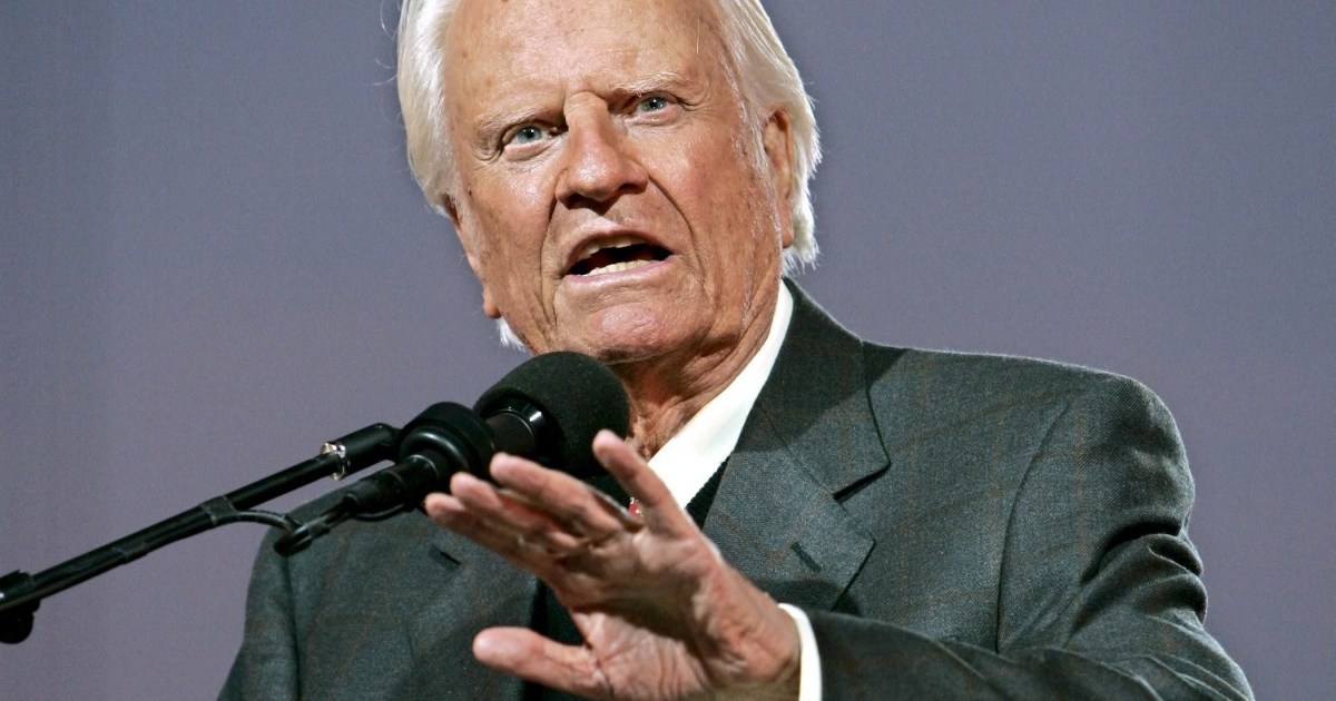 Evangelist Billy Graham dies aged 99 | The New Daily
