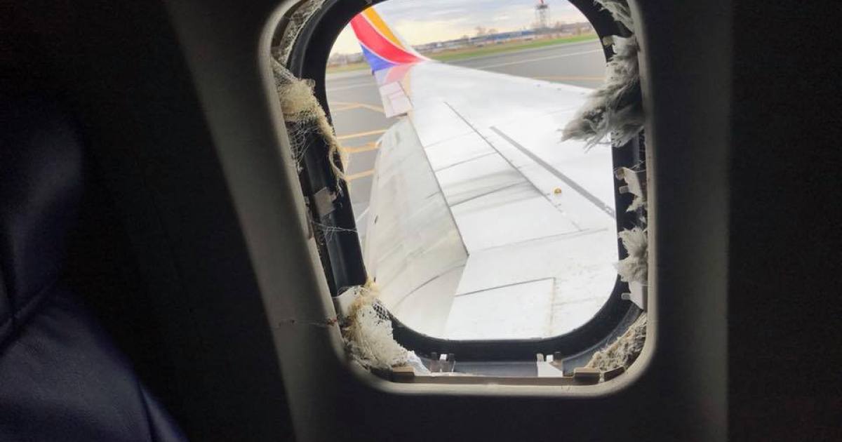 One dead, seven injured after engine explodes mid-air