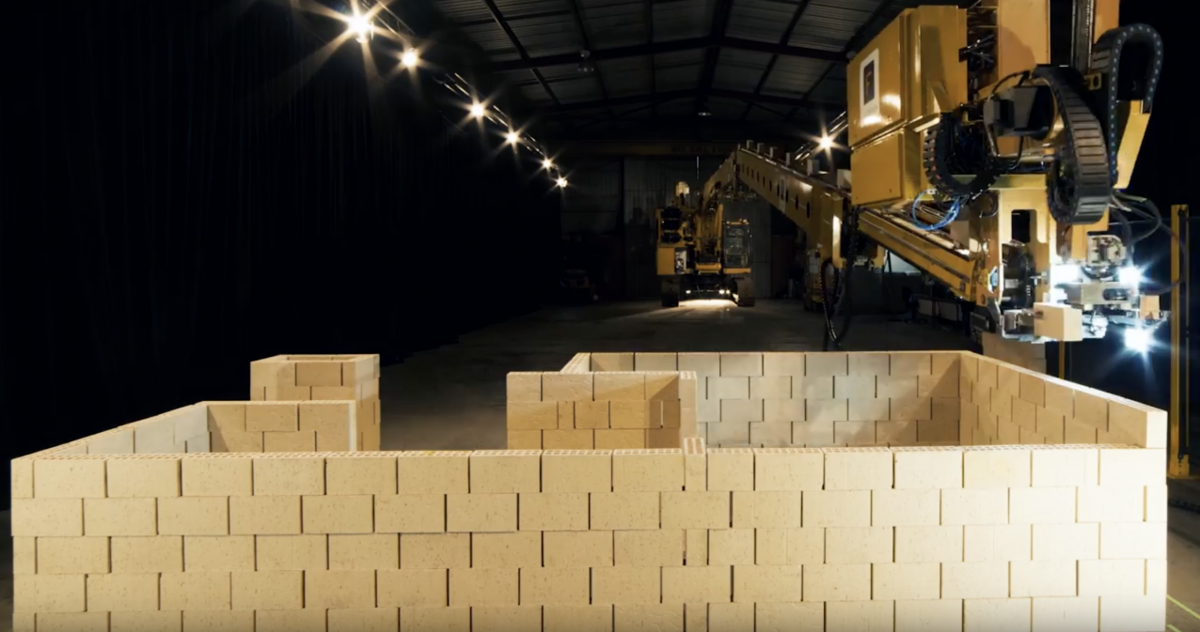 Australian-built bricklaying robot can build a house in two days