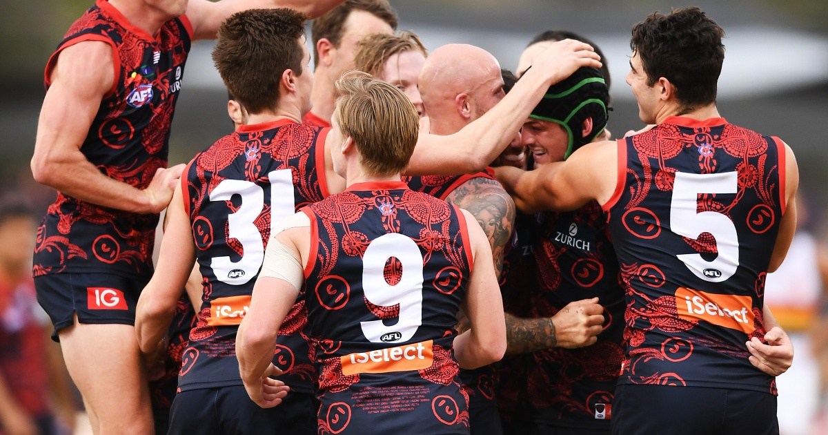 Demons prove genuine premiership threat in AFL thrashing
