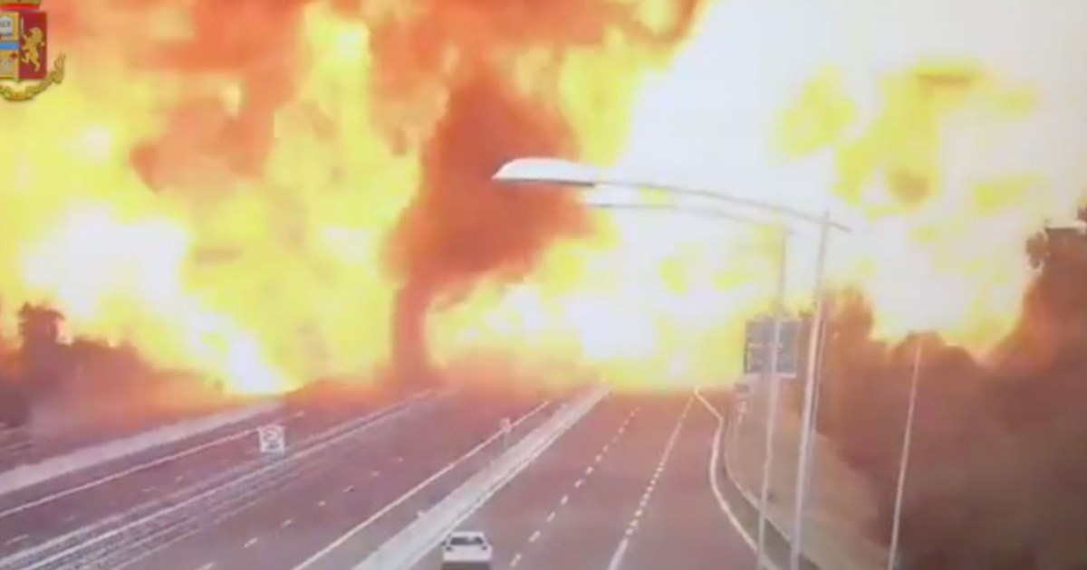 At least two dead, dozens injured in massive highway explosion