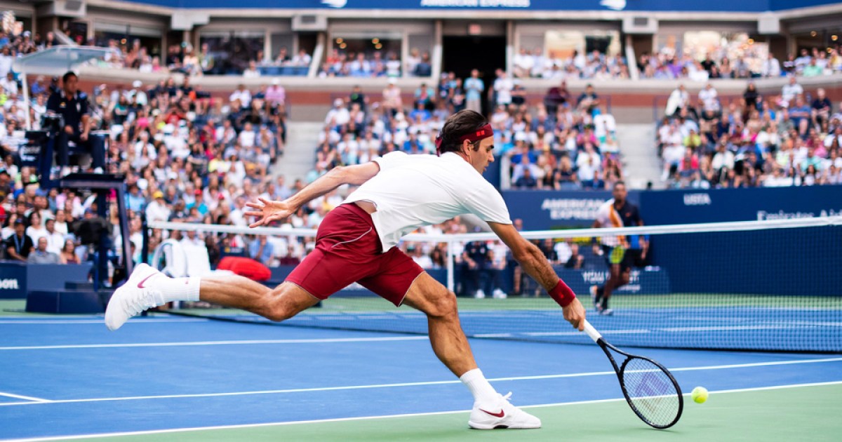 Federer hits 'best shot of his career'. And Kyrgios loves it