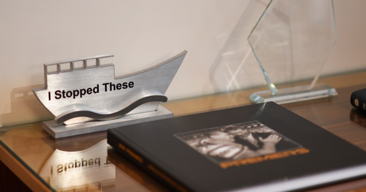 'I stopped these': Morrison's odd boat trophy | The New Daily