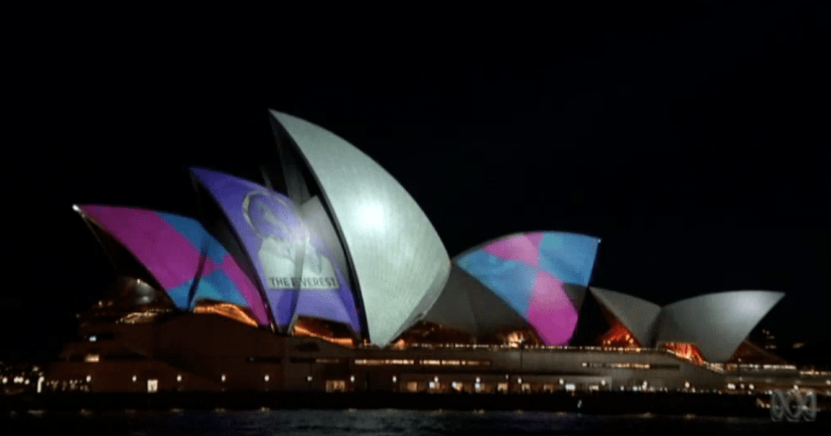 Sydney Opera House protest has Premier calling for 'perspective'
