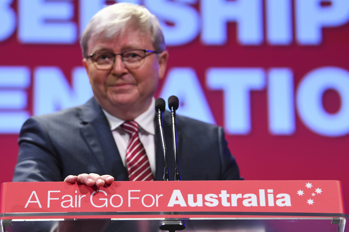 'Time for healing': Labor gives life membership to Kevin Rudd
