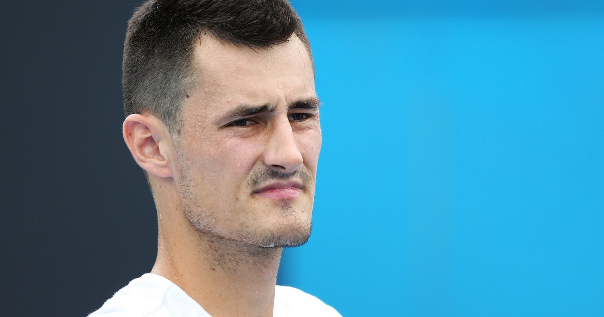 Tomic told to lift his game by grand slam board | The New Daily Tomic ...