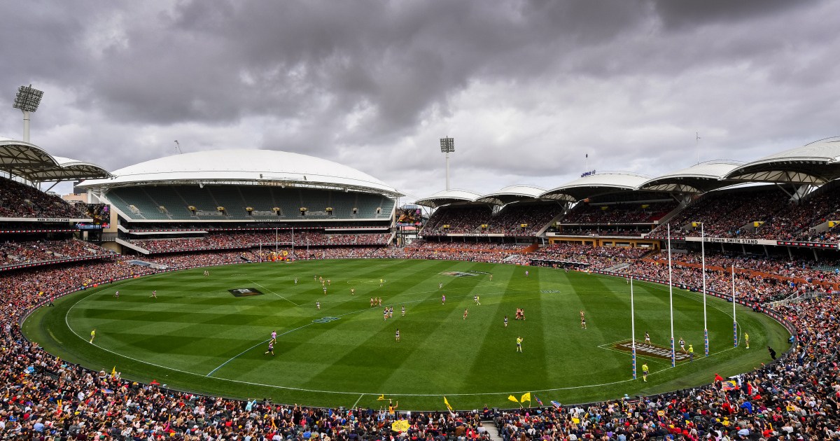 A show of force: Record crowd watches Adelaide's second AFLW flag