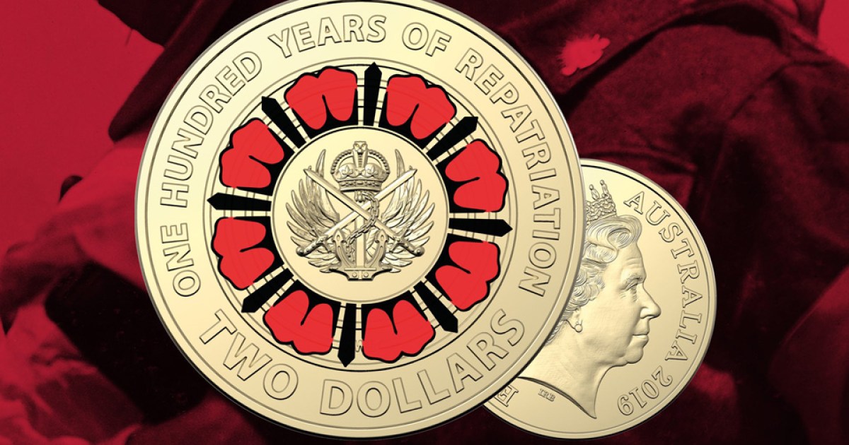 Latest $2 coin celebrates Centenary of Repatriation