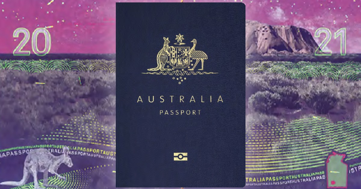 High-tech new passport showcases Australia’s natural beauty