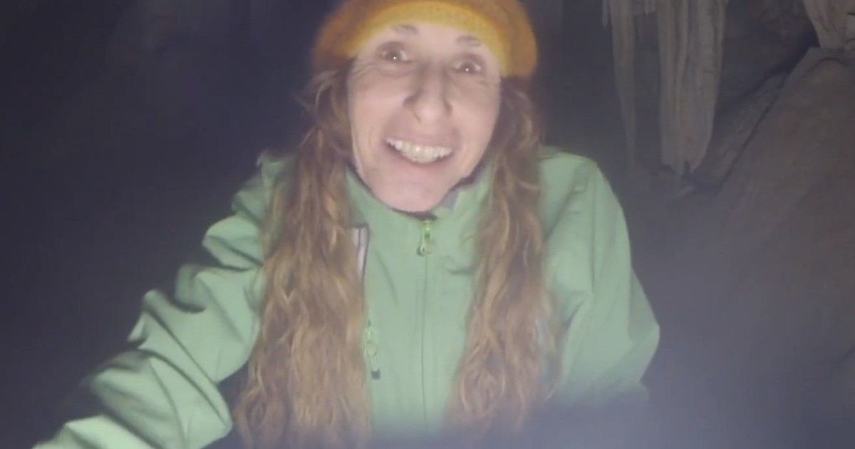 Woman emerges after 500 days living in deep cave