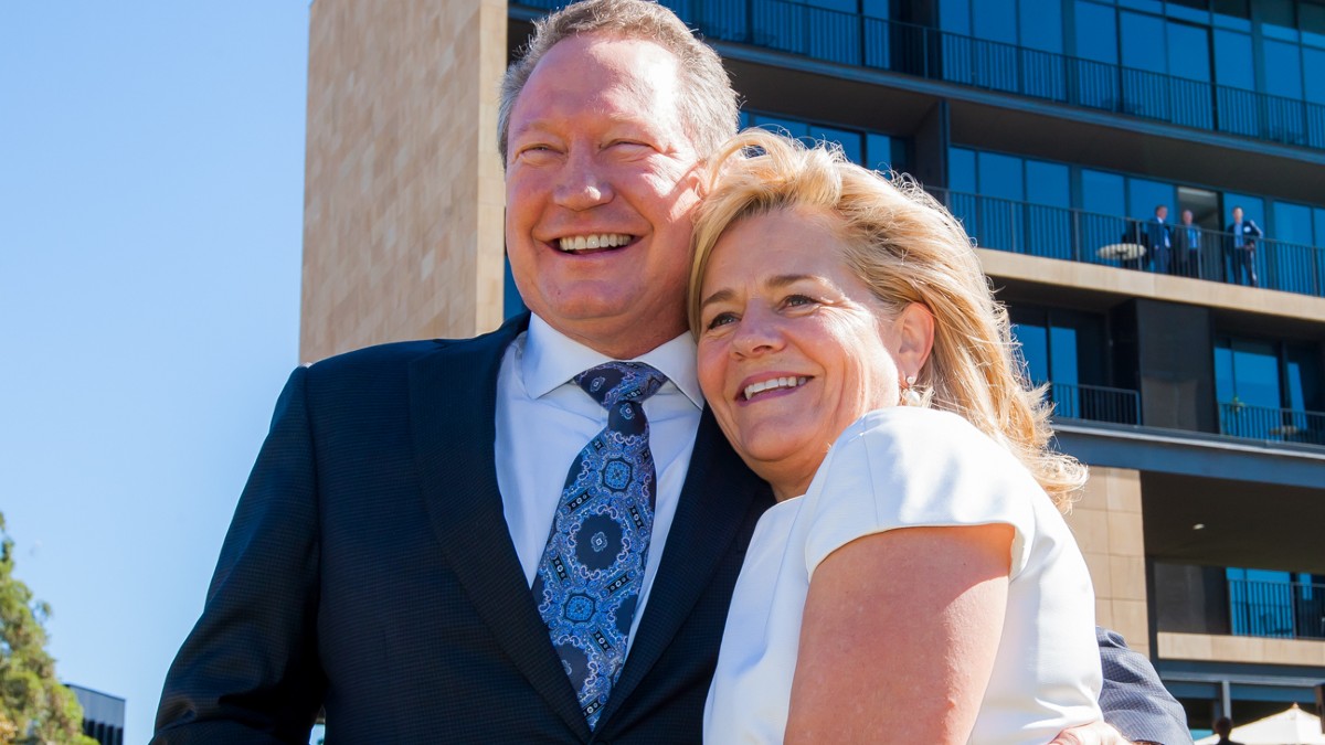 Wealthy couple Andrew and Nicola Forrest confirm separation