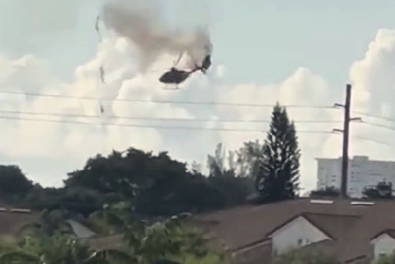 Two dead after Florida rescue helicopter crash